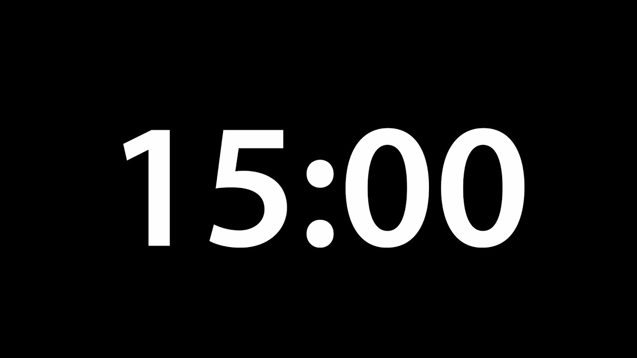 15 Minute Timer with gentle alarm ⏰ The Complete Focus Solution - YouTube