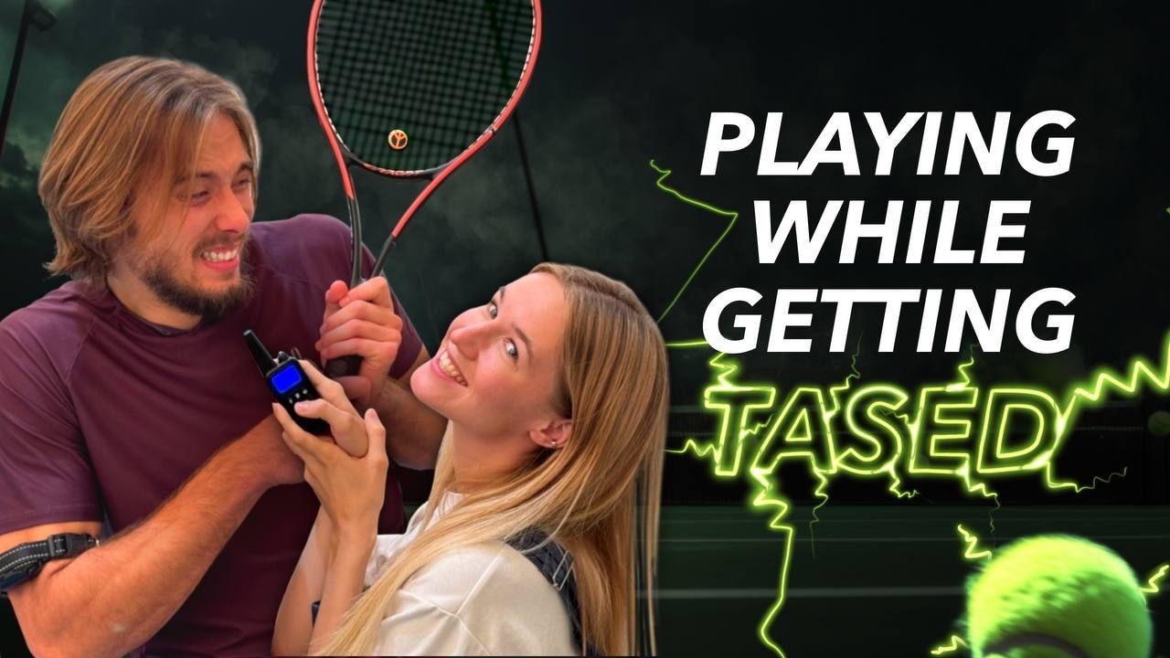 Playing Tennis with Tasers - YouTube