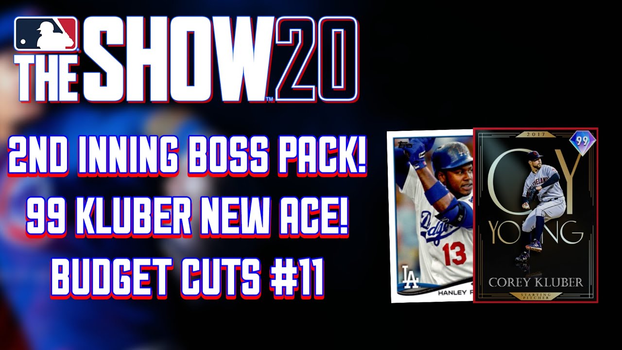 2nd Inning Boss Pack! 99 Corey Kluber! | MLB The Show 20 | Budget Cuts ...