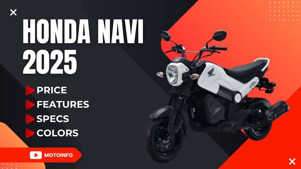 Honda Navi 2025 Price Specs & Top Features Explained | MotoInfo - YouTube