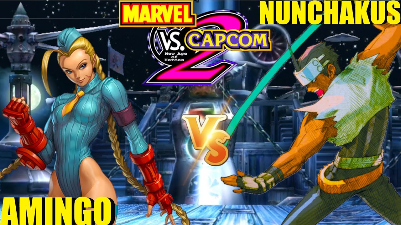 Marvel vs Capcom 2: NUNCHAKUS vs AMINGO - YouTube