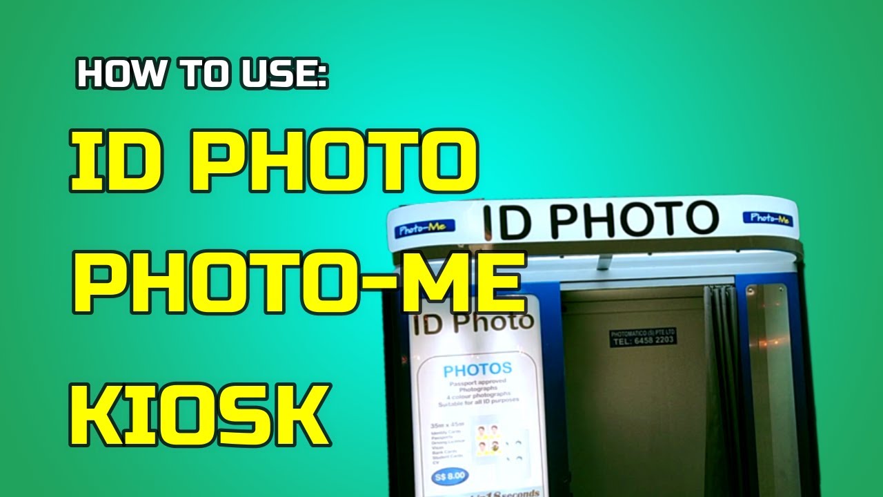 How to Use ID-Photo Photo-Me Kiosk || AnyHow - YouTube