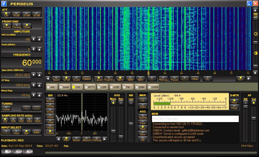 60Khz UK MSF Time signal - YouTube