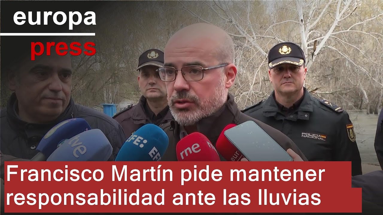 Francisco Martín pide mantener responsabilidad ante las lluvias - YouTube