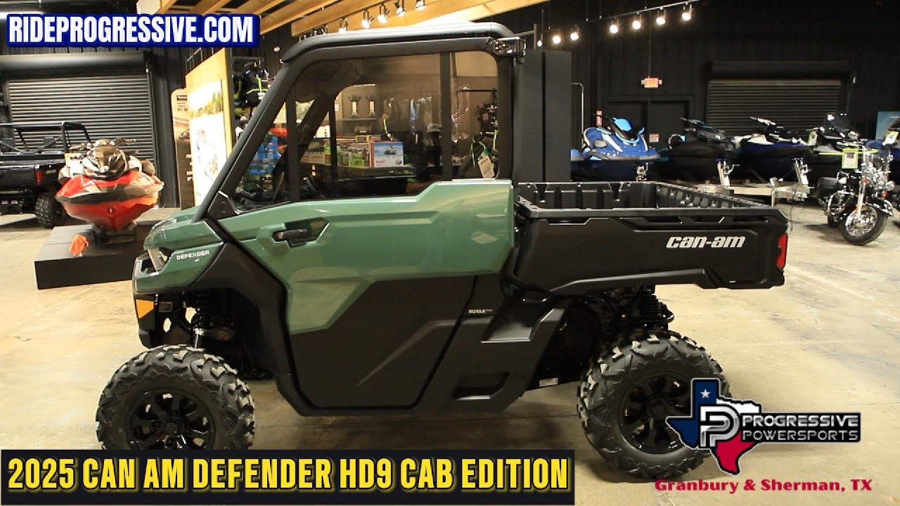 New 2025 Can-Am Defender DPS CAB HD9 Side by Side UTV For Sale In ...