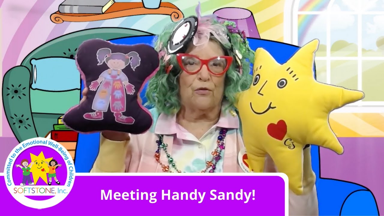 Meeting Handy Sandy | Helping kids learn the importance of helping ...