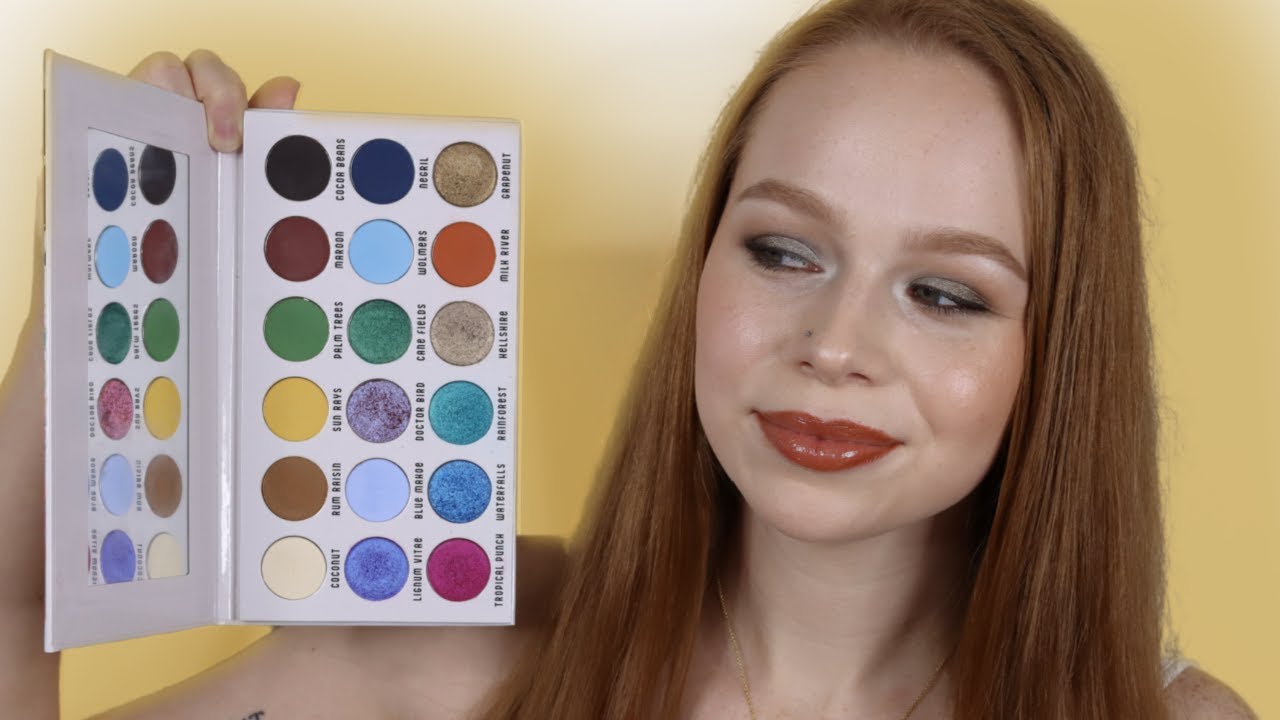 Sydney Grace x The Fancy Face TropiColor | Review & 3 Looks - YouTube