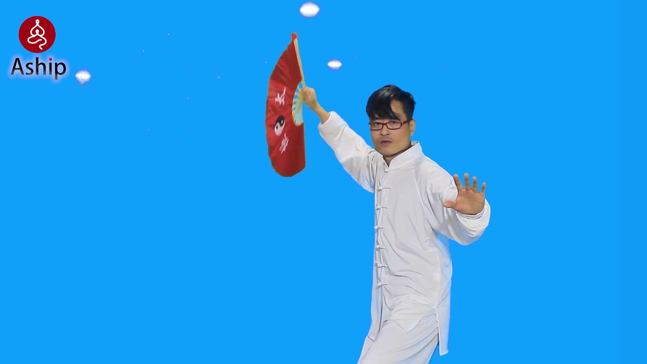 how to do tai chi fan and how to use taichi fan to defense and healthen ...