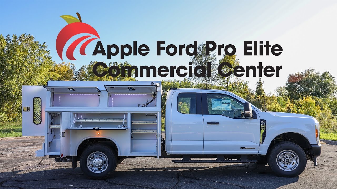 Commercial Ford F-350 Reading Body With Transfer Tank Walkaround - YouTube