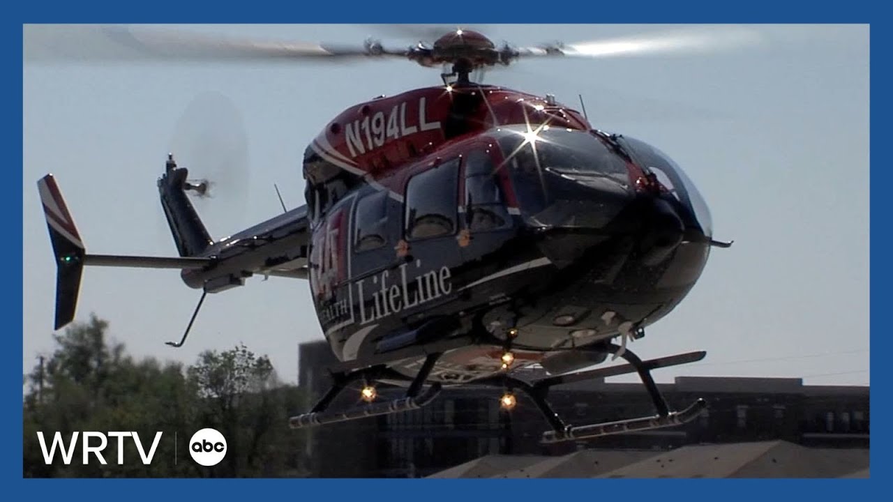 University Of Lifeline Helicopter Indiana