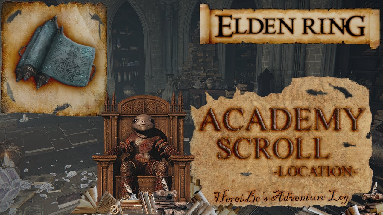 Academy Scroll Location | Elden Ring - YouTube