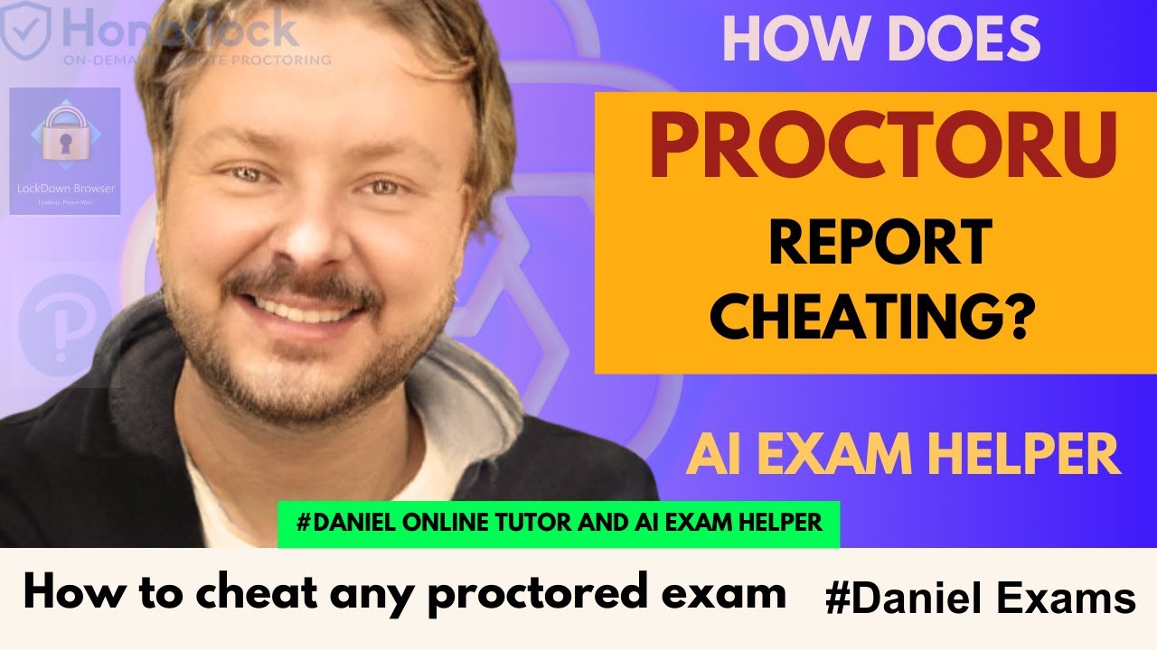 How does ProctorU report cheating in online Exam ? - YouTube