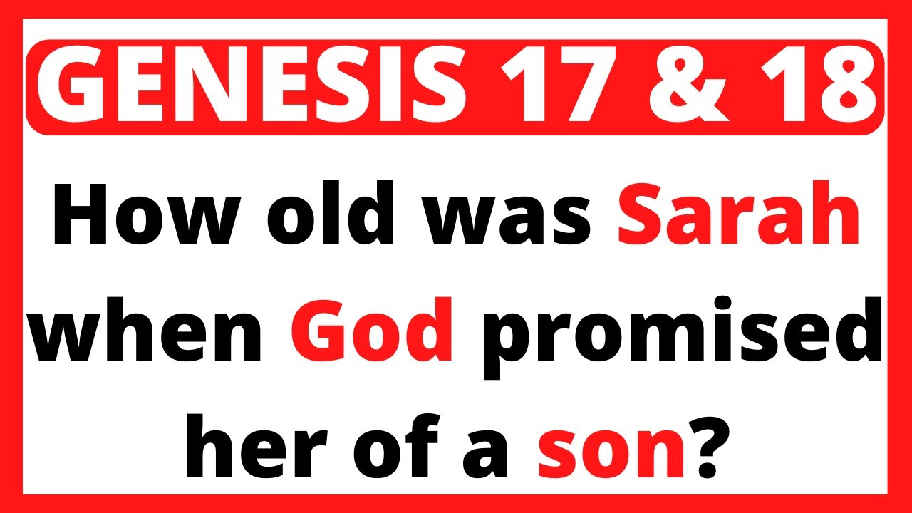 Bible Quiz 20 Questions On Genesis Chapter 17 and 18 - YouTube