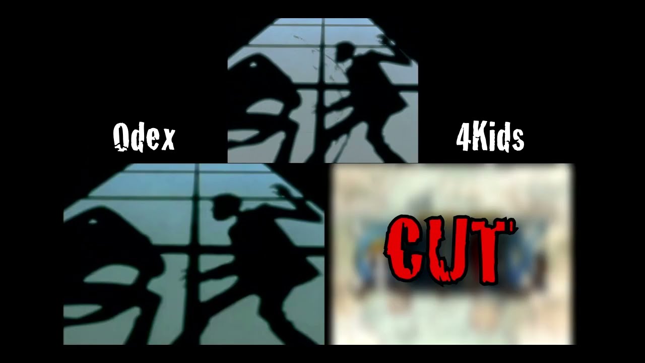 4Kids vs Odex vs Uncut | Kuro attacks Merry | One Piece - YouTube