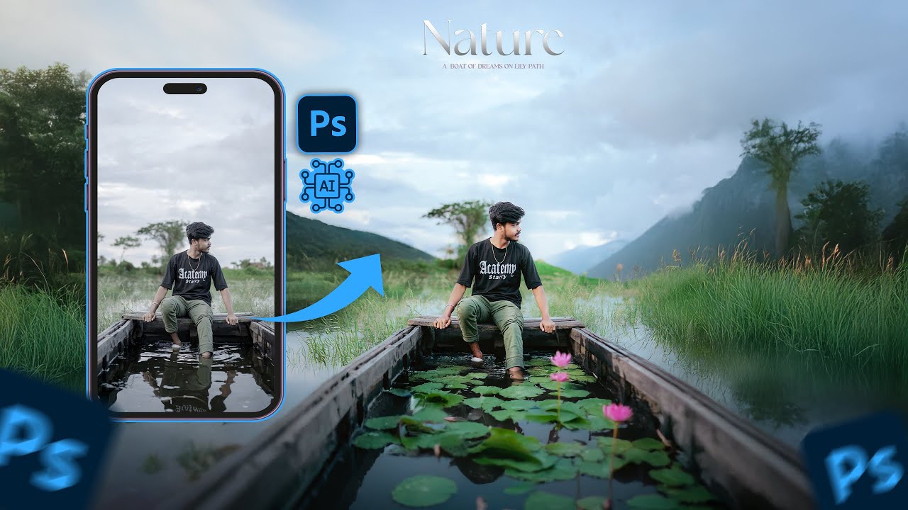 Incredible Transformations: Photoshop Meets Generative AI Magic - YouTube