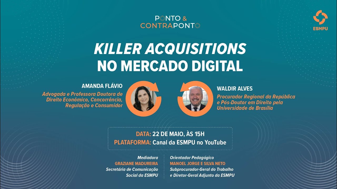 Ponto & Contraponto: "Killer Acquisitions no Mercado Digital" - YouTube