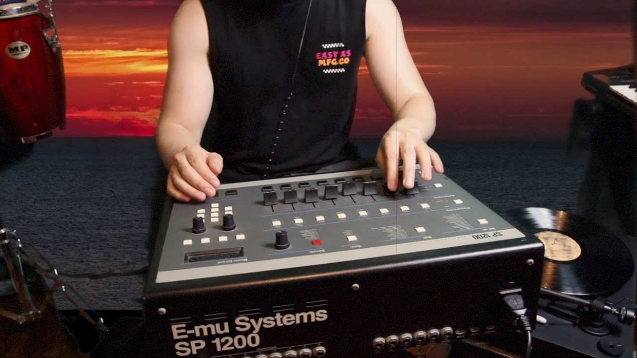 SP1200 Floppy disk Samples - YouTube