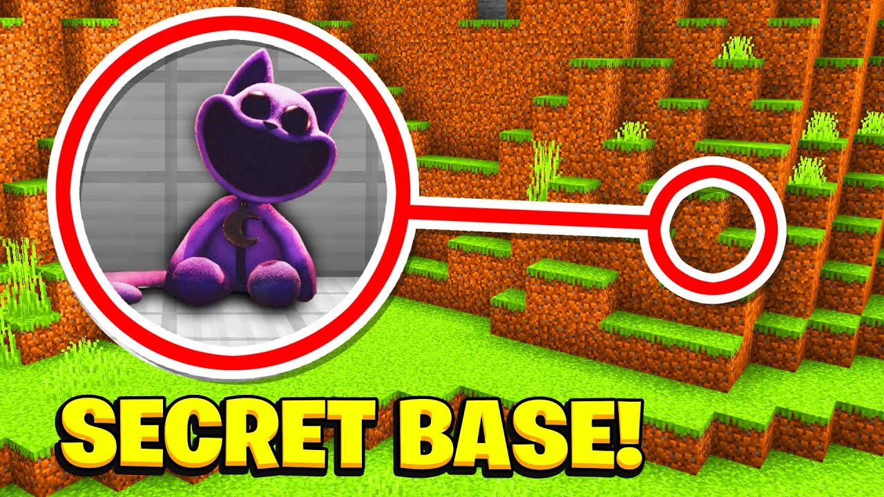 Minecraft : Whats In CATNAPS SECRET BASE? (Ps5/XboxSeriesS/PS4/XboxOne ...