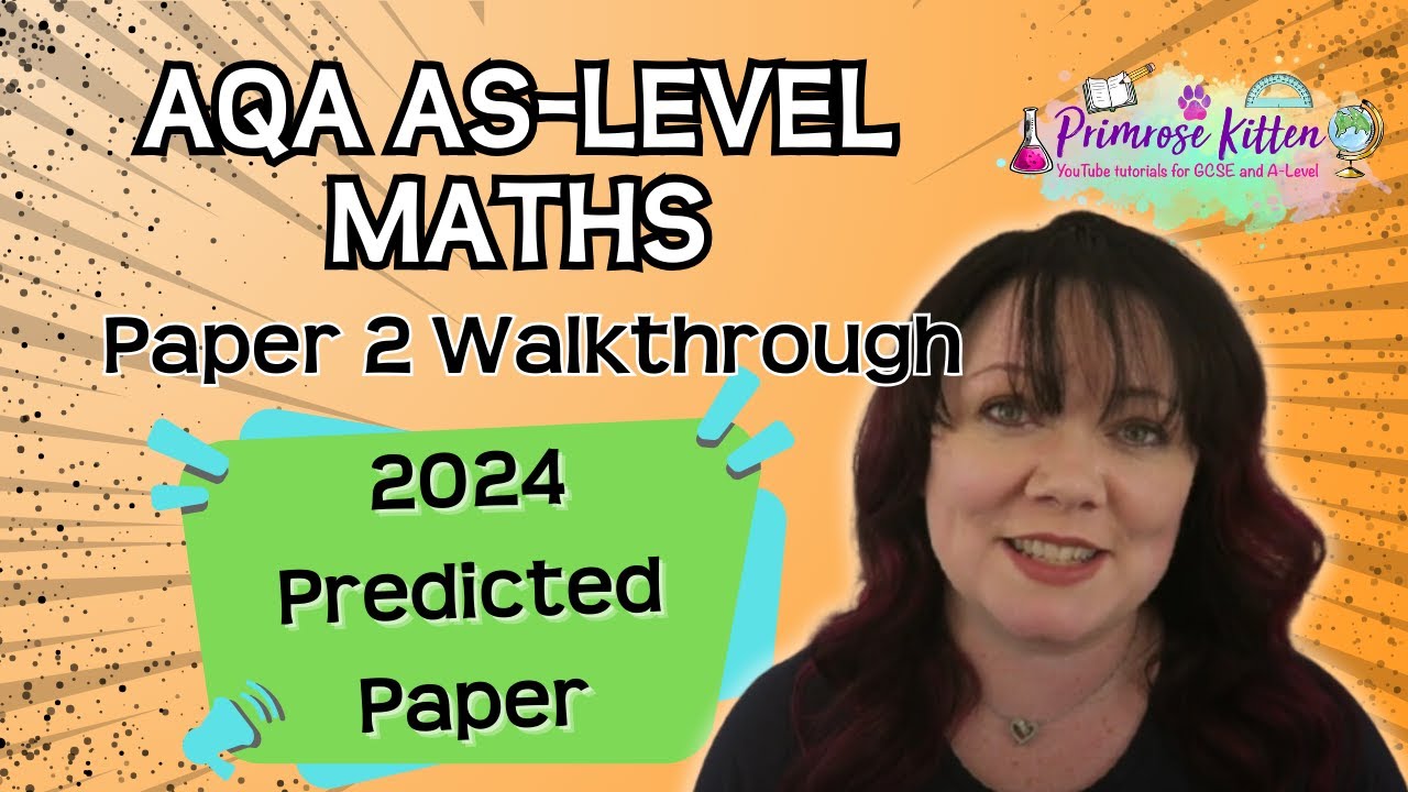 AQA | AS-Level | Maths | Paper 2 | Pure Mathematics and Statistics ...