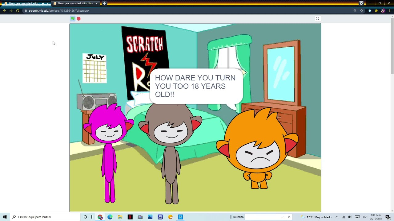 Nano Gets Grounded: flippy Ep. 11 on Scratch - YouTube