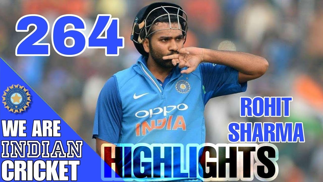 Rohit Sharma 264 Highlights - A Record-Breaking Innings! 🏏🔥 - YouTube