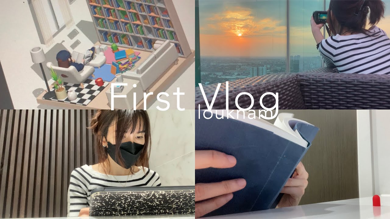First Vlog | my days off, with friends, happy, sunset - YouTube