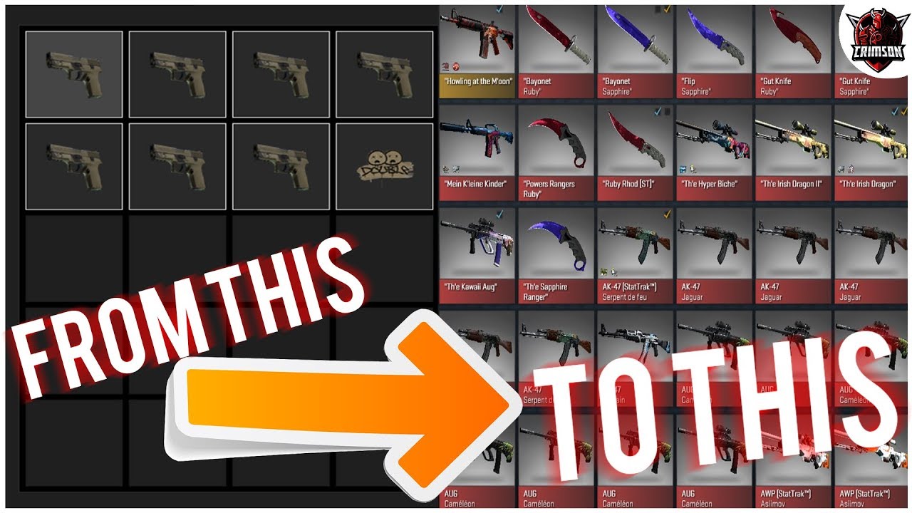 How To Build An Insane CS:GO Inventory! INSTANT PROFIT !! - YouTube