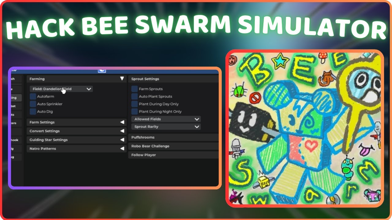 Cách Hack Bee Swarm Simulator Trên Điện Thoại Auto Farm, Auto Quest ...