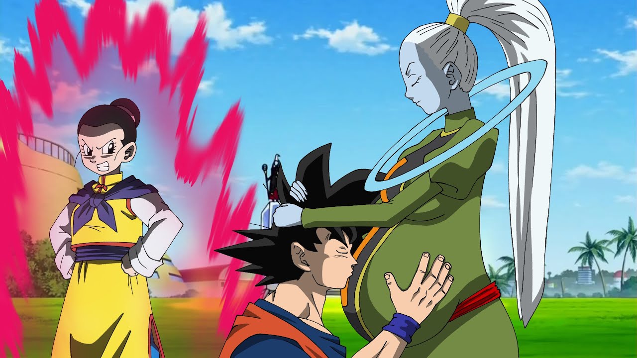 Goku Hangs out with Vados and makes ChiChi Nervous !! - YouTube