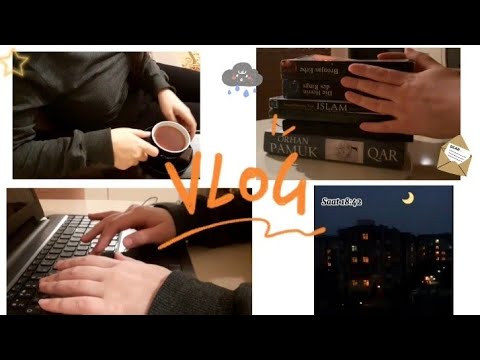İlk vlog | Mənimlə bir gün | Müəllimin bir günü| 📚🎧💻Səssiz vlog