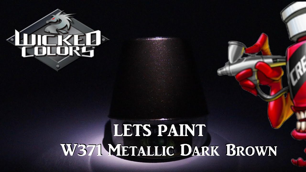Lets Paint W371 Metallic Dark Brown - YouTube