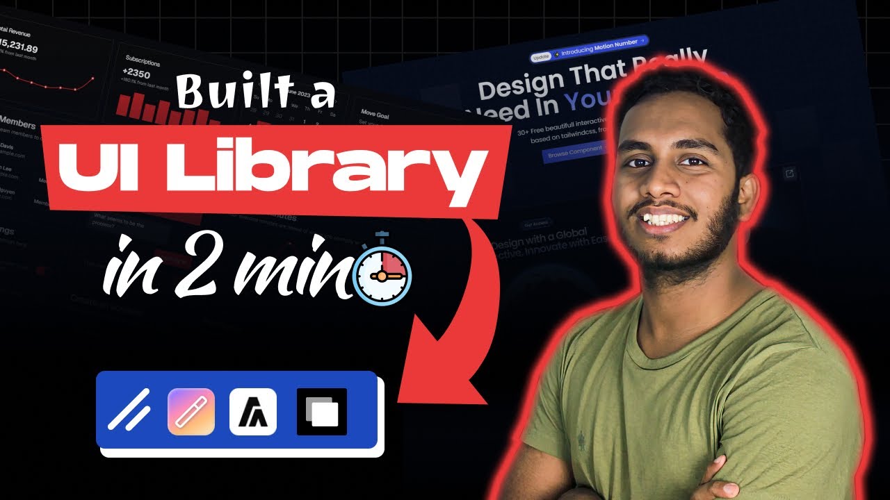 Build Your Own UI Library in 120 Sec and Ditch the Bad Ones - YouTube