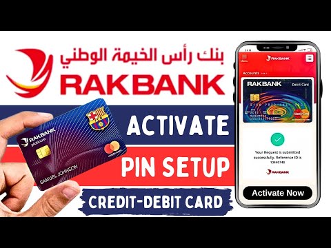 How to Activate RAK Bank Debit Card In Mobile | How to PIN Setup in ...