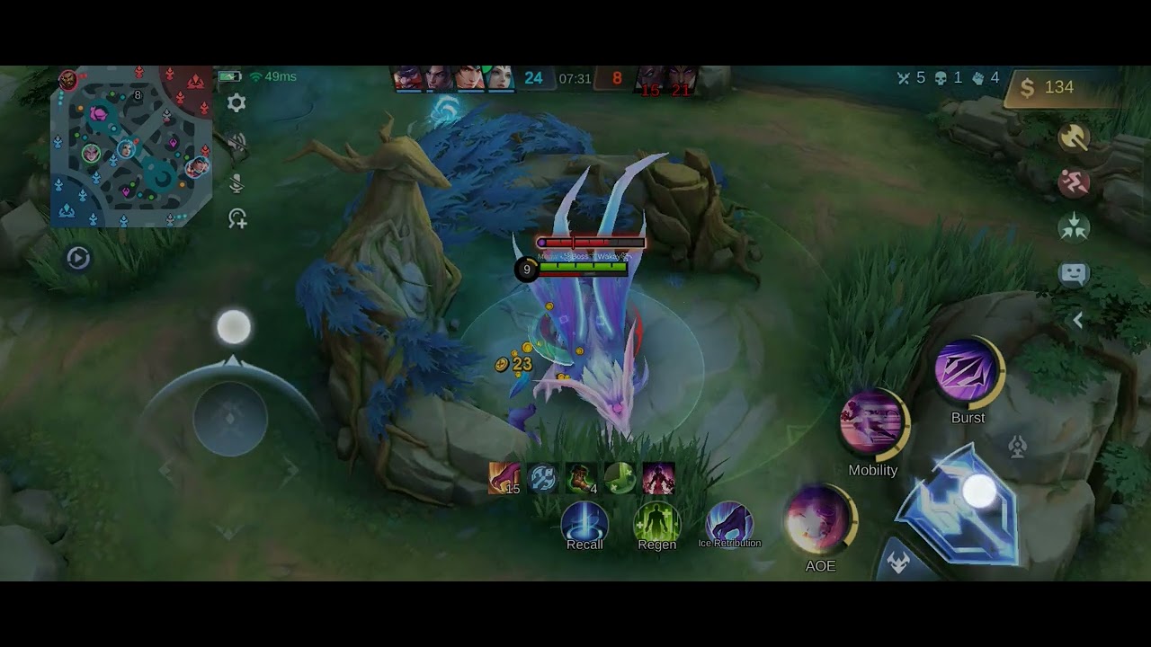 Dyrroth Solo Player Roam and Ganking Rank Mobile Legend BB - YouTube