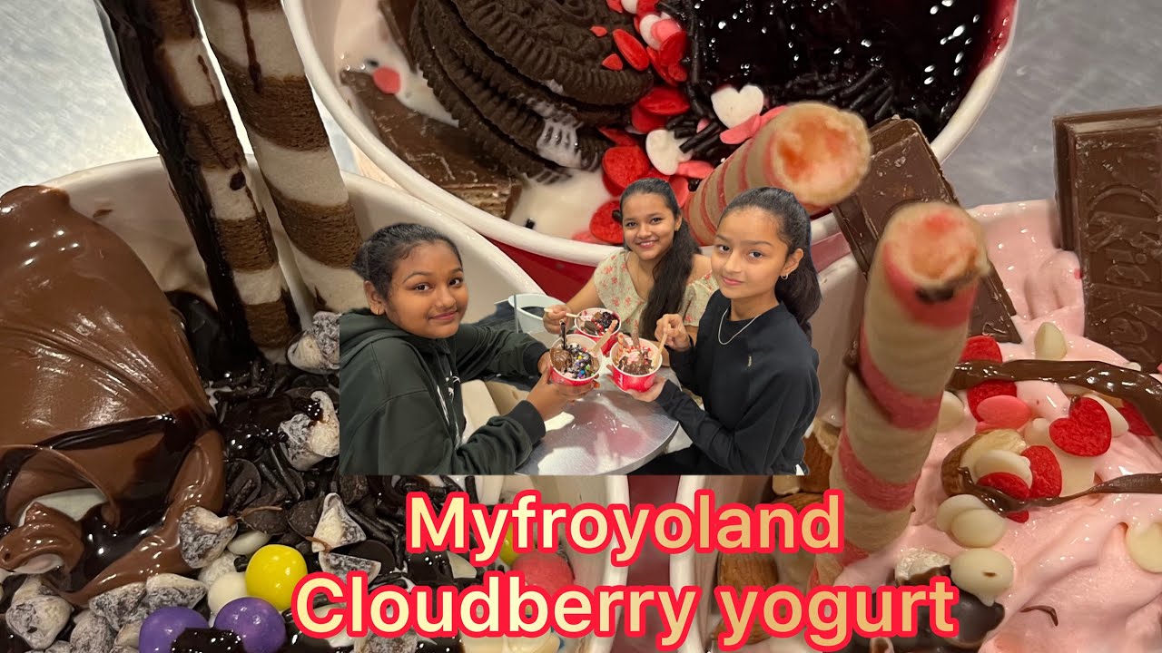 MY FROYOLAND ICECREAM🍨🍦#yogurticecream #banglore #indiranagar - YouTube