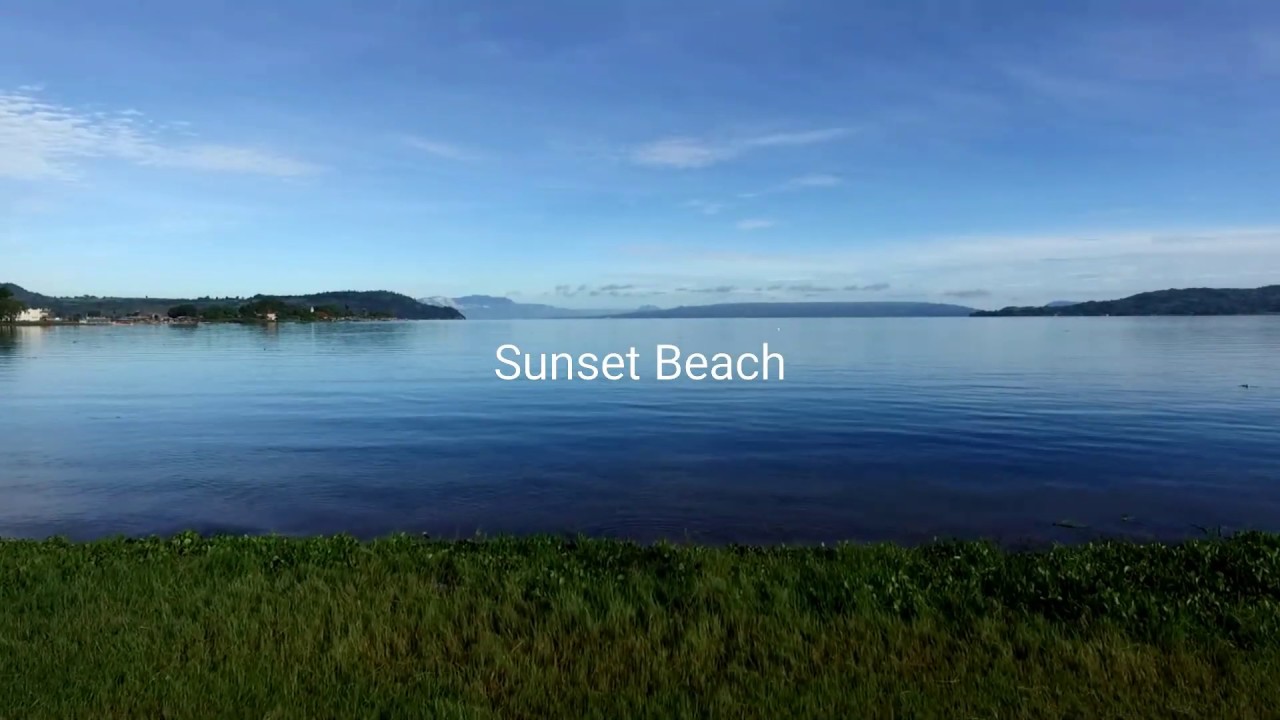 Sunset Beach | Balige | Aerial Footage - YouTube