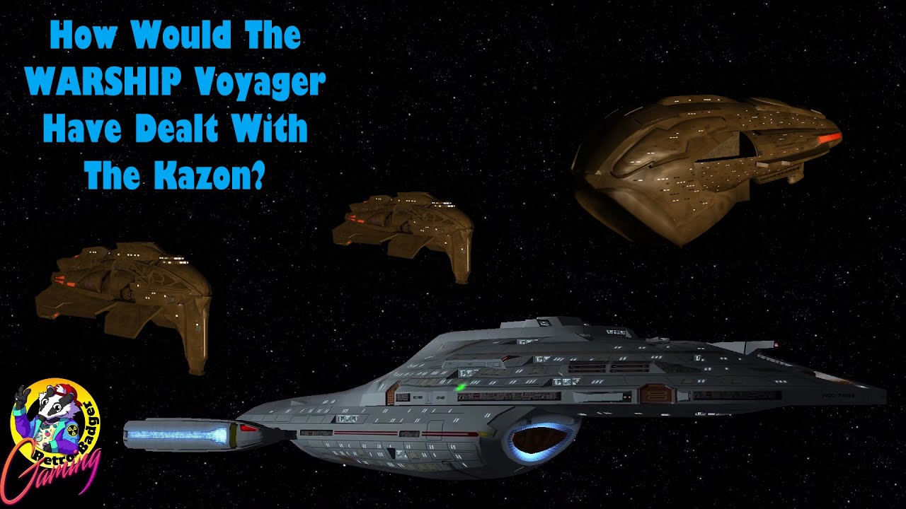 How Would The WARSHIP VOYAGER Have Dealt With The Kazon | Star Trek ...