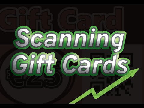 Gift Card Generator - Scanning Gift Cards - YouTube