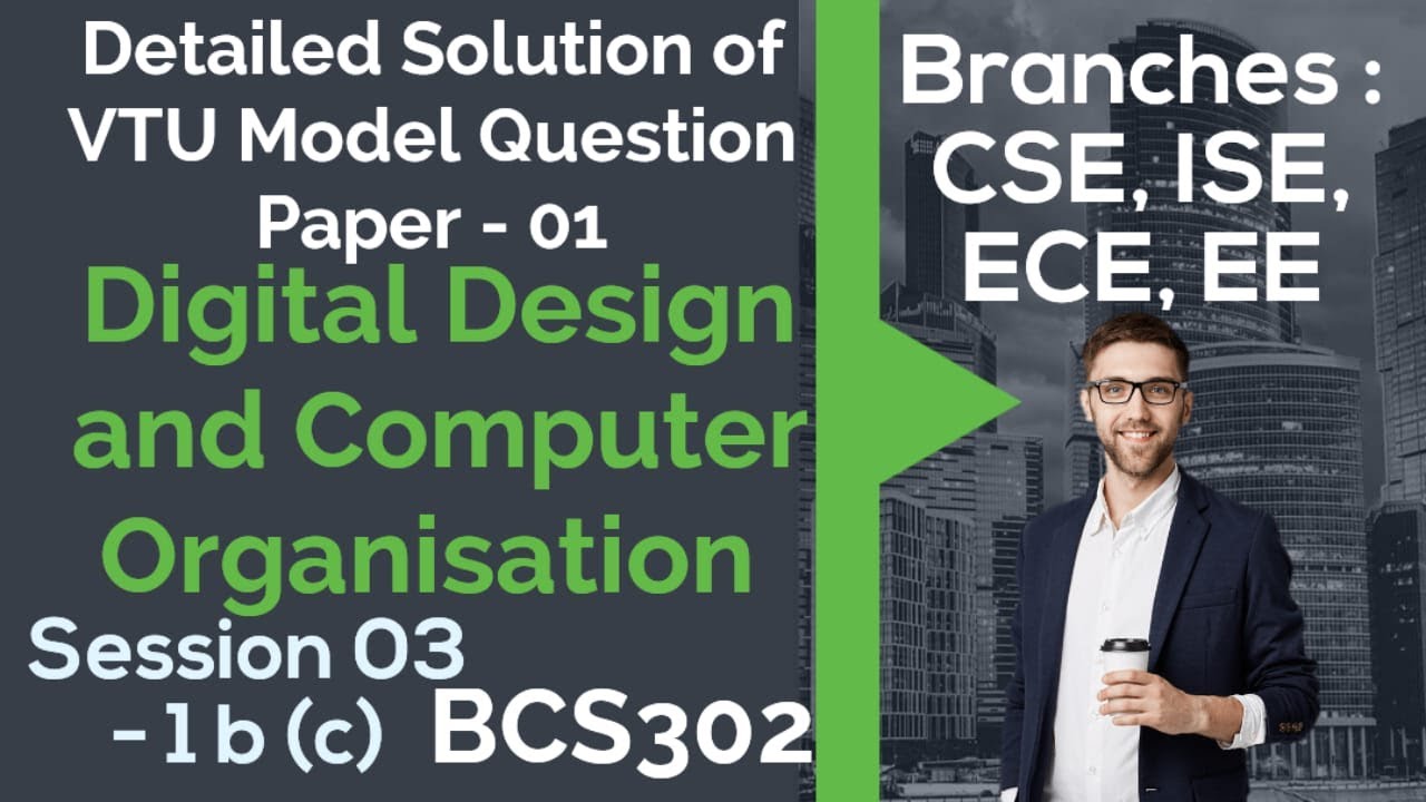 VTU - Digital Design and Computer Organization - Model Question paper ...