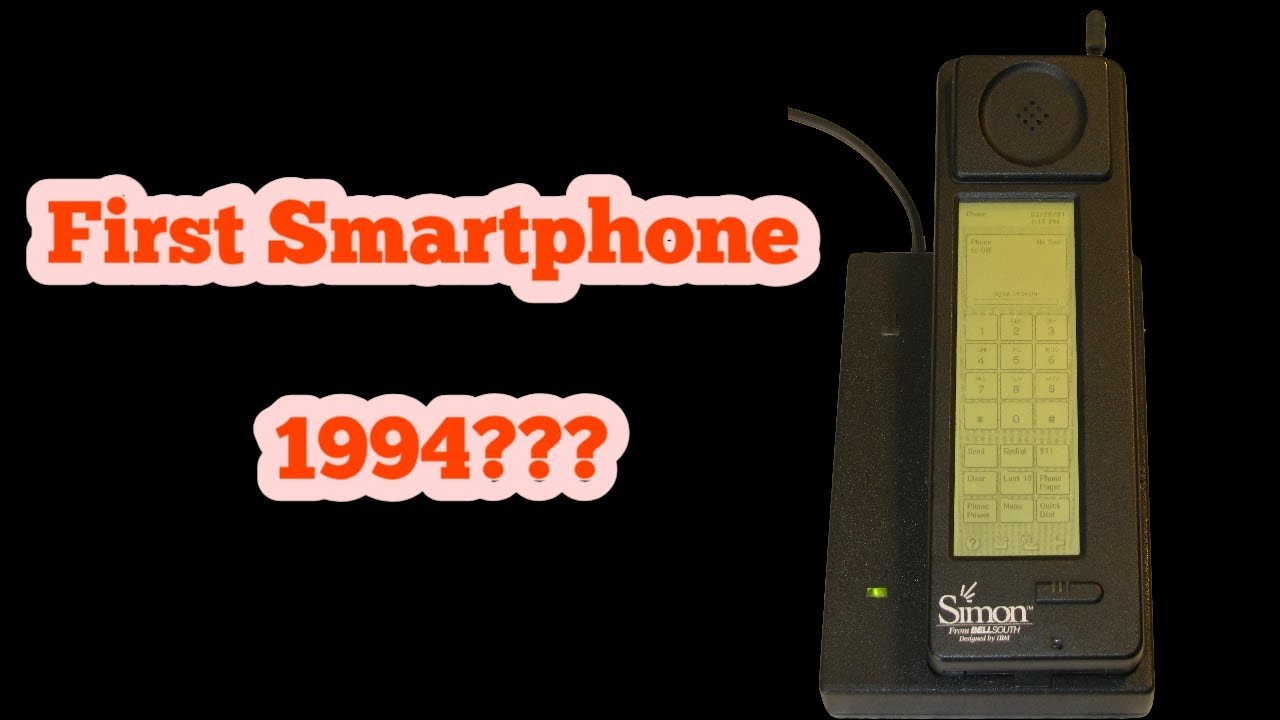 What was The First Smartphone? | IBM Simon | - YouTube
