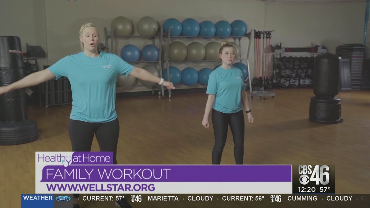Healthy at Home: Quick easy family workouts - YouTube