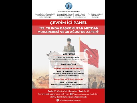99. Yılında Başkomutan Meydan Muharebesi ve 30 Ağustos Zaferi