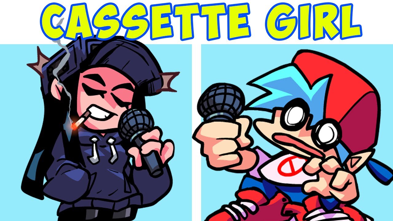 Friday Night Funkin Vs Cassette Girl Fnf Mod Hard Youtube