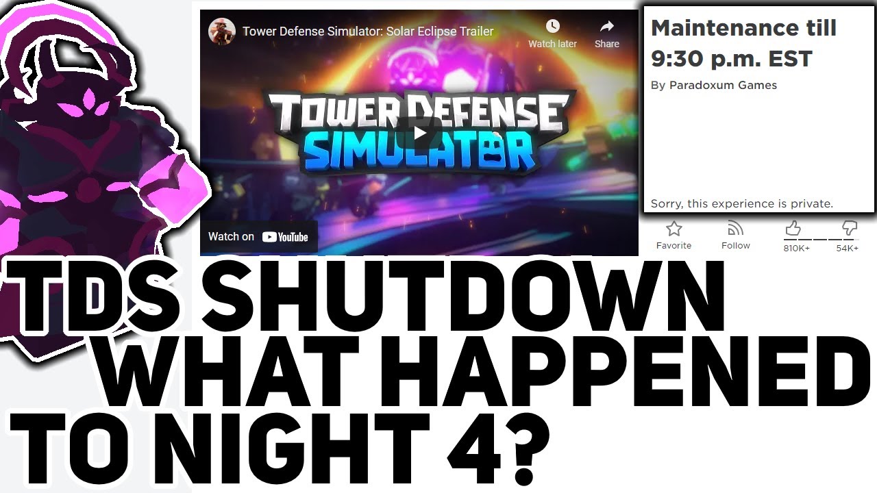 TDS Shutdown - What happened to Night 4? - YouTube