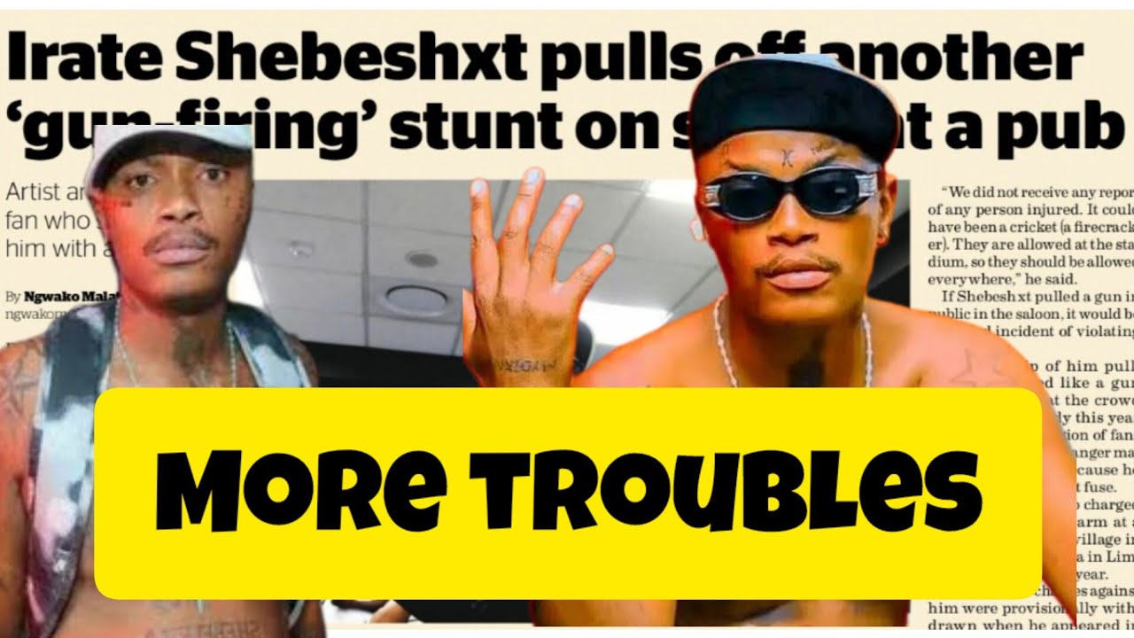 Shebeshxt scares the audience while performing - YouTube