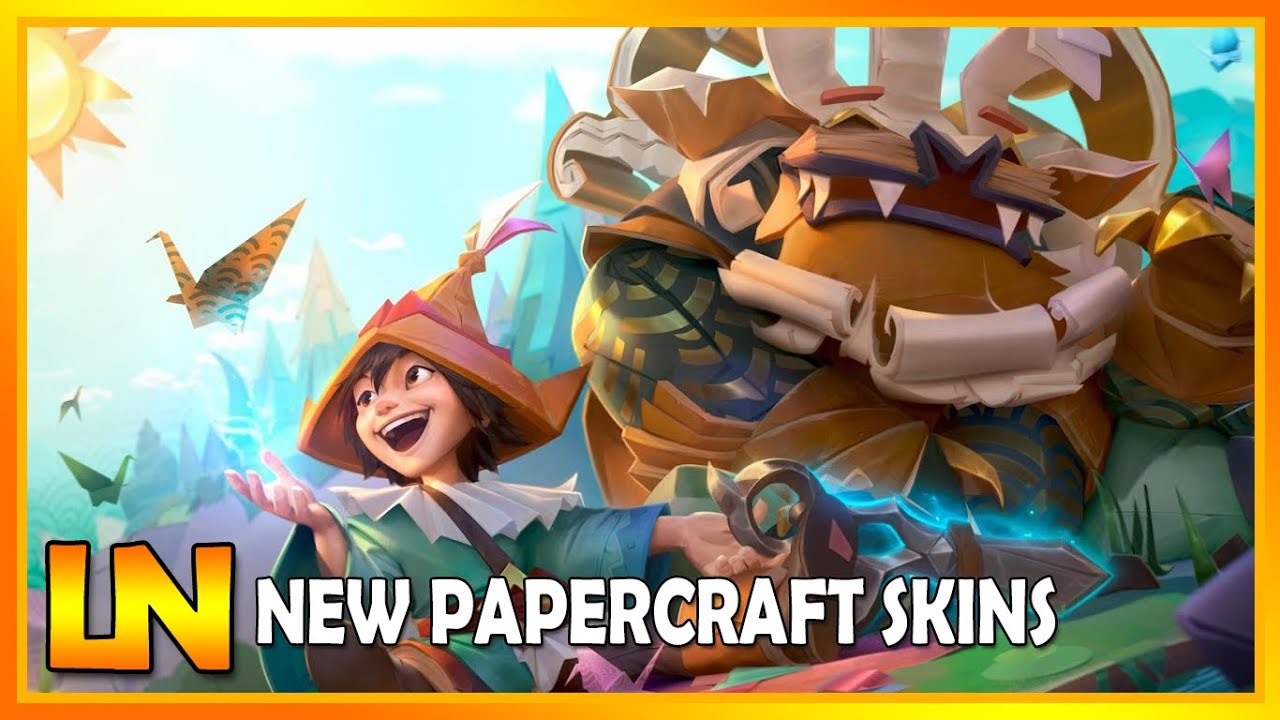 New Papercraft Skins - Anivia - Nunu & Willump - Papercraft Icons ...