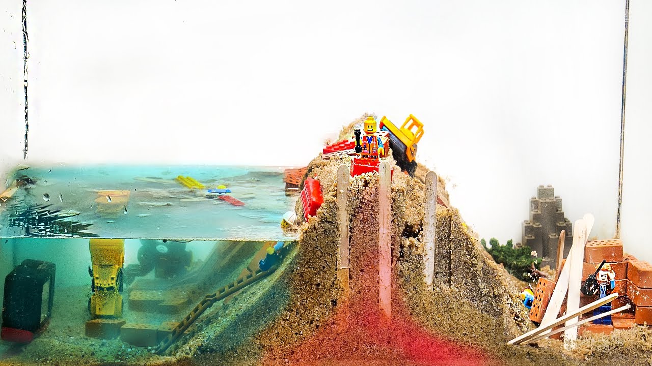 Dam Breach Experiment | Will it burst? Sand Dam burst - YouTube