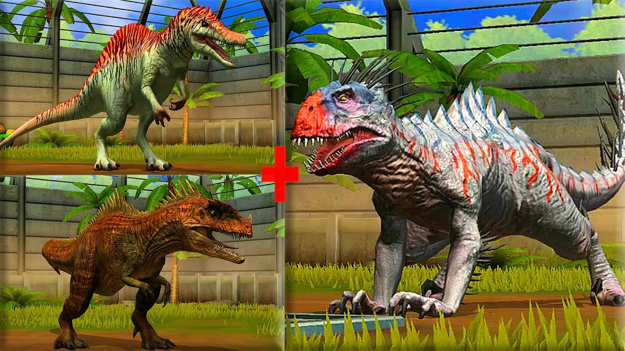 BATTLE OF THE SCORPIOS REX GEN 2 FAMILY | JURASSIC WORLD THE GAME - YouTube