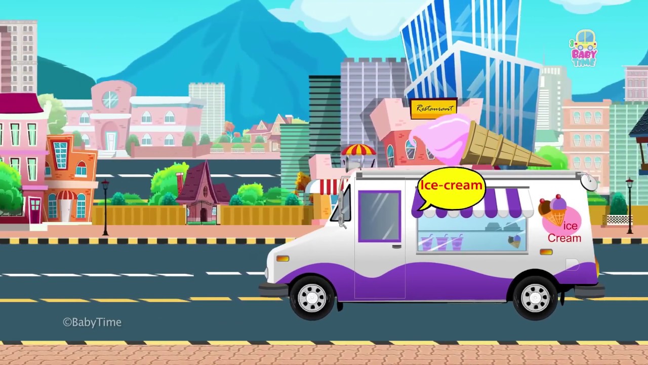 Ice Cream Van War Good Vs Evil Scary Street Vehicles Halloween Videos ...