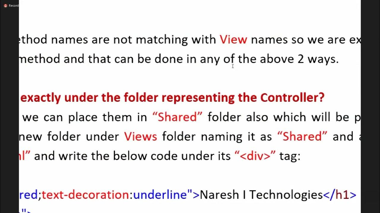 Day 11 ASP NET Core MVC 5 + MVC Core - YouTube
